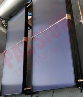 China Flat Plate Solar Collector Solar Water Heater Super September Rock Wool Insulation for sale