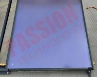 China Blue Film Absorber Coating Solar Flat Plate Collector Black Frame Color for sale