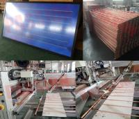 China 250L 316 Stainless Steel Flat Plate Solar Water Heater Blue Coating Flat Collector for sale