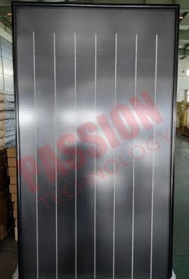 China Flat Plate Solar Collector Black Chrome Flat Sun Collector Solar Water Heater for sale