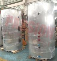 China 1500L 2000L Stainless Steel Split Pressurized Solar Water Heater Hotel Heating for sale
