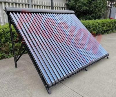 China 15 Tubes Heat Pipe Solar Collector 150L High Pressurized Solar Water Heater for sale