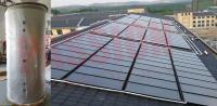 China 2000L Flat Plate Pressurized Solar Water Heater Flat Panel Solar Heating Collector for sale
