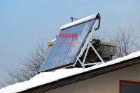 China 24mm Condensor Heat Pipe Solar Collector 2000L Pressurized Solar Water Heater for sale