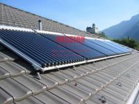China Pool Hot Water Solar Heating Collector Hotel High Pressure Heat Pipe 30 Tubes for sale