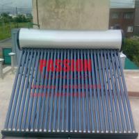 China 200L Stainless Steel Non Pressure Solar Geyser Vacuum Tube 304 Solar Water Heater Home Heating for sale