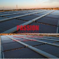China 4500L Centralized Solar Water Heater Vacuum Tube Collector Solar Heating Solution for sale