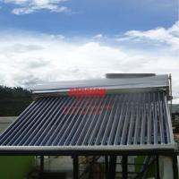 China 300L Stainless Steel Solar Water Heater 200L Non Pressure Solar Geyser 304 Vacuum Tube Solar Heaing System for sale