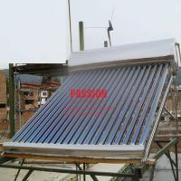 China 300L Non Pressure Solar Water Heater 50 Tubes Vacuum Tube Solar Thermal Collector for sale