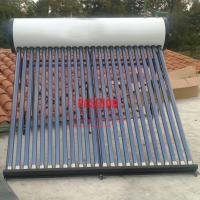 China Intelligent Thermal Solar Water Heater 300L With Galvanized Steel Tank Outer for sale
