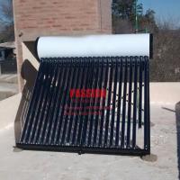 China 200L Enamal White Outer Tank Solar Water Heater 150L 304 Stainless Steel Solar Collector Vacuum Tube Solar Geyser for sale