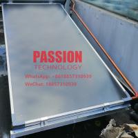China Flat Plate Blue Titanium Solar Collector 250L Pressurized Solar Water Heater for sale