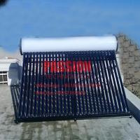 China 300L Non Pressurized Solar Water Heater 250L Enamel White Water Tank Solar Collector for sale