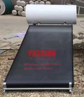 China 150L Blue Absorber Flat Panel Sun Collector 300L Blue Titanium Solar Heating Collector Flat Plate Solar Water Heater for sale