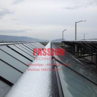 China Flat Plate Solar Collector Solar Water Heating Panel Hotel Room Solar Heating Collector 5000L Solar Water Heater for sale