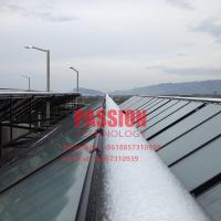 China 2000L Pressurized Flat Plate Solar Collector Centralized Solar Water Heater Heat Exchanger for sale