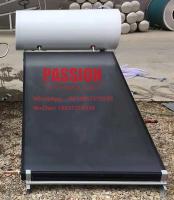 China 200L Blue Coating Flat Panel Solar Water Heater Blue Titanium Solar Heating Collector 150L Flat Plate Solar Water Heater for sale