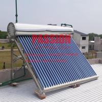 China 100L 201 Stainless Steel Solar Water Heater 30tubes Low Pressure Solar Collector for sale