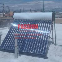 China 150L White Non Pressure Solar Water Heater 300L Non Pressurized Solar Collector for sale