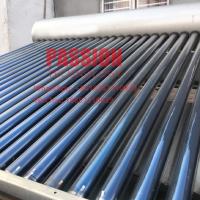 China Stainless Steel Solar Thermal Water Heater 200L With Painted Steel Shell for sale