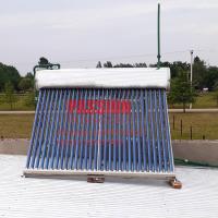 China 200L White Outer Tank Low Pressure Solar Water Heater 201 Solar Heating Collector for sale