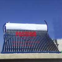 China 250L Pressurized Solar Water Heater 150L Pressure Heat Pipe Solar Collector for sale