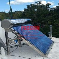 China 200L Non Pressurized Solar Water Heater 250L Vacuum Tube Solar Collector Thermal for sale
