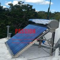 China 300L Compact Non Pressure Solar Water Heater Vacuum Tube Solar Collector for sale