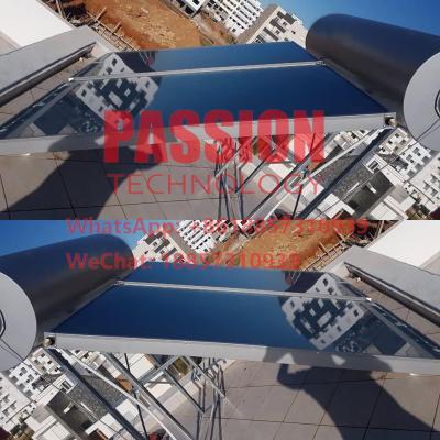 China Flat Plate Solar Water Heater For Hotel 3000L Flat Collector Solar Pool Heating for sale