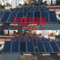China 3m2 Flat Plate Solar Collector 200L Flat Panel Pool Heating Collector Water Heater for sale
