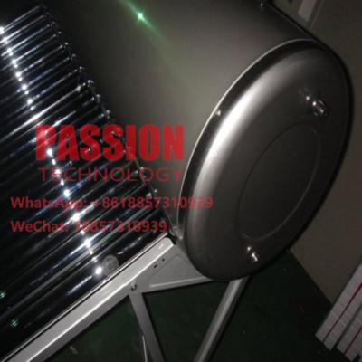 China Stainless Steel Presssure Solar Water Heater 200L Compact Heat Pipe Solar Heating for sale
