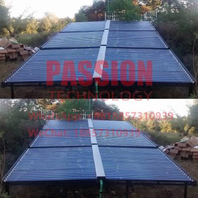 China Non Pressure Solar Collector Glass Tube Solar Heating Collector Hotel Hot Water for sale