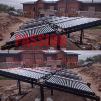 China 1000L Tubes Evacuated Tube Solar Collector Hotel Pool Solar Thermal Heating System for sale