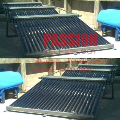 China 1000L Tubes Evacuated Tube Solar Collector Hotel Pool Solar Thermal Heating System for sale
