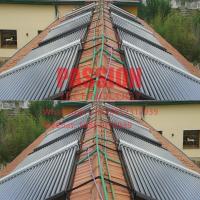 China 100 Tubes Vacuum Tube Solar Collector 3000L Non Pressure Solar Heating System for sale