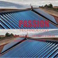 China Rooftop Presssure Solar Water Heater 300L Compact Heat Pipe Solar Heating System for sale