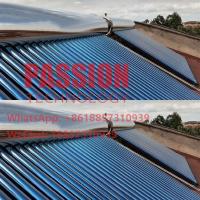 China 201 Stainless Steel Heat Pipe Solar Water Heating 304 Outer Tank Solar Pool Heater for sale