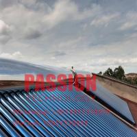 China 201 Stainless Steel Heat Pipe Solar Water Heating 304 Outer Tank Solar Pool Heater for sale