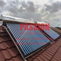 China Integrated Presssure Solar Water Heater Rooftop Stainless Steel Solar Heating System for sale
