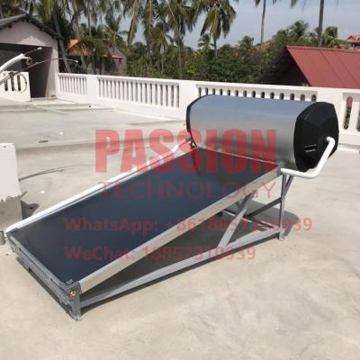 China Flat Panel Solar Water Heater 150L Pressurized Flat Panel Solar Pool Collector for sale