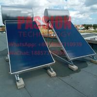 China Close Circulation 200L Flat Panel Solar Water Heater Flat Plate Solar Collector for sale