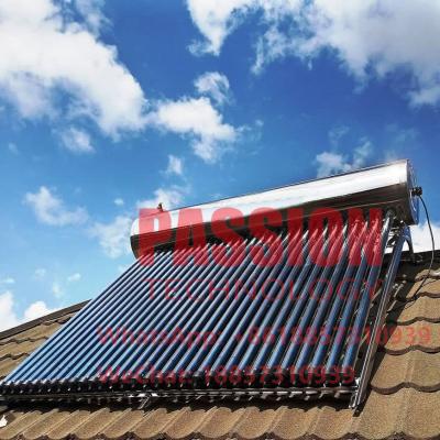China 304 SS Tank Heat Pipe Solar Collector for sale