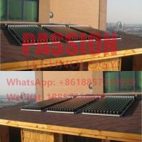 China 25tubes Heat Pipe Solar Collector 300L Solar Water Heater Solar Thermal Heating for sale