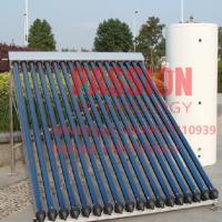 China 300L Split Pressurized Solar Water Heater 30tubes Heat Pipe Solar Collector for sale