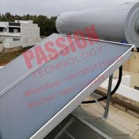 China High Pressure Flat Plate Solar Water Heater 3m2 Blue Flat Panel Solar Collector for sale