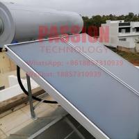 China High Pressure Flat Plate Solar Water Heater 3m2 Blue Flat Panel Solar Collector for sale