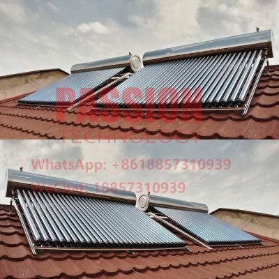 China 304 Compact Pressure Solar Water Heater 300L Close Loop Solar Heating Collector for sale