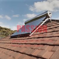 China Stainless Steel 316L Thermal Solar Water Heater With Polyurethane Foam Insulation for sale