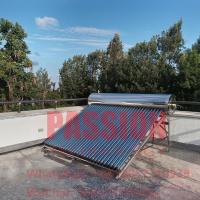 China 250L Presssure Solar Water Heater Rooftop 304 Stainless Solar Water Heating System for sale