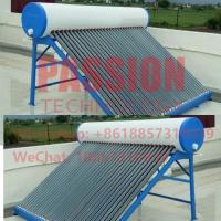 China 200L Non Pressurized Solar Water Heater 300L White Outer Tank Solar Geyser for sale